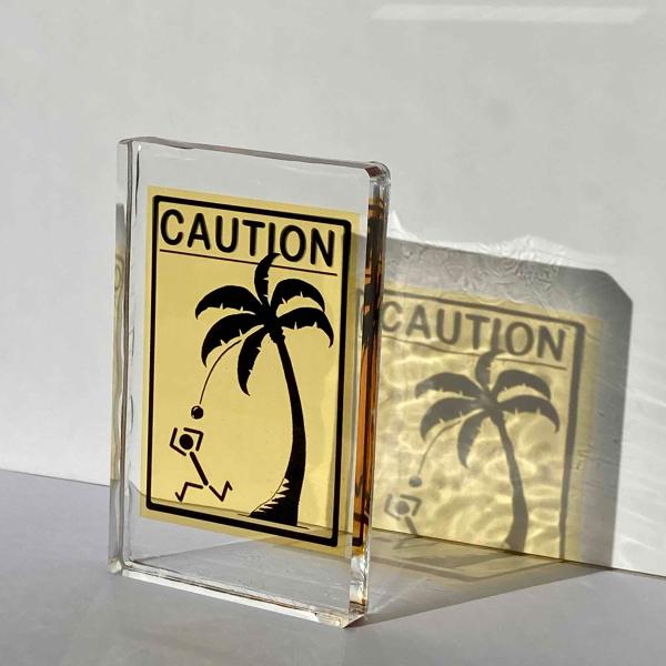 レジンとアクリルでのアートです。厚みのある重厚感と深みのある透明感が特徴です。画像はレジンの中に封入されていますので削れたり剥がれたりすることはありません。付属のディスプレイスタンドに置いて、机の上や窓際などお気に入りの場所でお楽しみくださ...