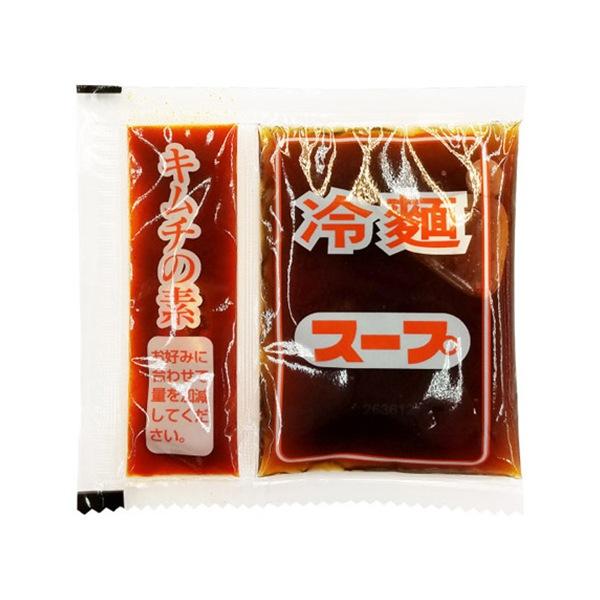 名　称 【アオキ】冷麺スープ（42g／希釈タイプ）原材料名 砂糖、醸造酢、しょうゆ、食塩、たん白加水分解物、魚介エキス、唐辛子、りんごペースト、りんご果汁、肉エキス、豆板醤、ガーリック、魚しょう、ジンジャー、ジンジャーエキス、調味料（アミノ...