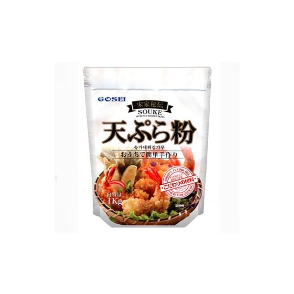 名称 【宋家】天ぷら粉内容量 1kg原材料名 小麦粉、加工でん粉、ベーキングパウダー、トウモロコシ粉、食塩、ブドウ糖、白コショウ、ビタミンB2、香料、かんすい、酸味料、調味料（アミノ酸等）（原材料の一部に小麦を含む）　ほか賞味期限 別途記載...