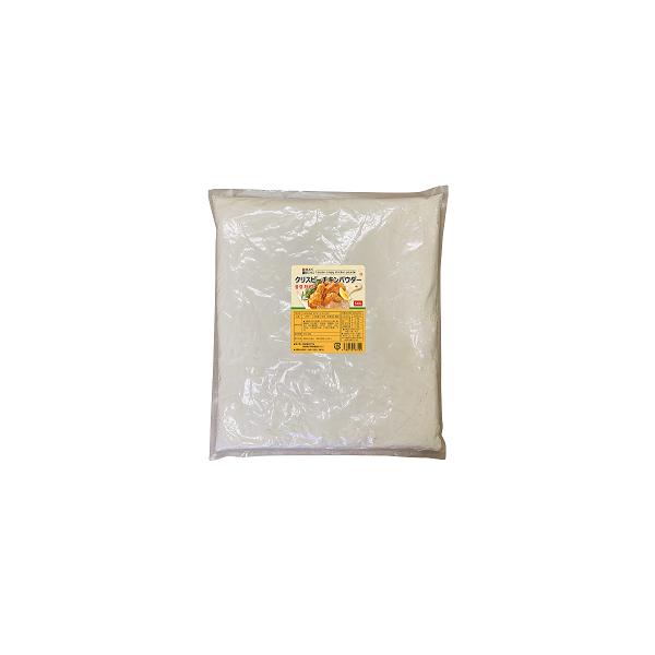 商品名 【HANJUNG】クリスピーチキンパウダー内容量 5kg原材料名 小麦粉、とうもろこしでん粉、塩、調味料（アミノ酸）、大豆油、黒胡椒、かんすい、PH調整剤、シナモン、セロリ、にんにくオイル、たまねぎオイル、トウガラシ色素、ウコン　使...