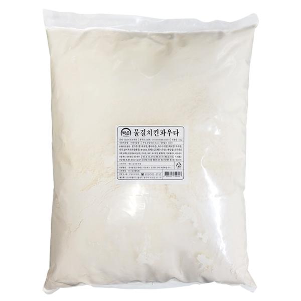 商品名 【ビクソン】ムルキョルチキンパウダー内容量 5kg原材料名 小麦粉(麦100％：アメリカ産、オーストラリア産)、とうもろこし澱粉、L-グルタミン酸ナトリウム(香味増進剤)、複合パウダー、精製塩(韓国産) →本商品は、大豆、小麦、牛乳...