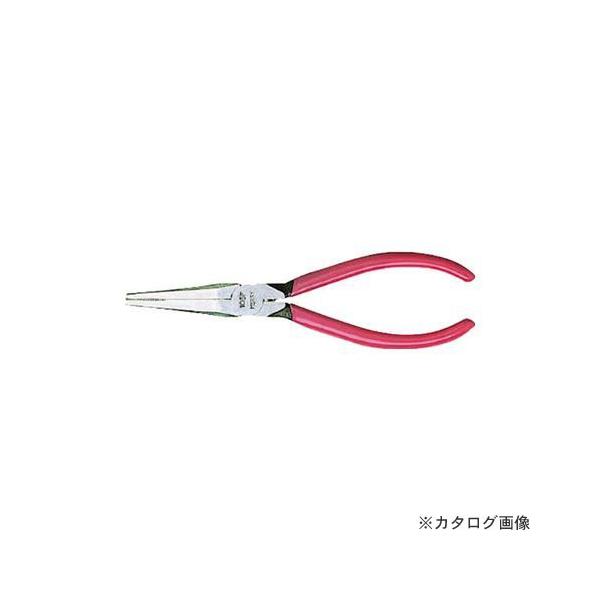 【メーカー】●室本鉄工（株）【特長】●先端ツカミ部は薄く平たくなっています。●電子機器の分解・組み立て等に適しています。【仕様】●全長(mm)：175●先端形状(mm)：6.0×3.0●質量(g)：200●質量：200g