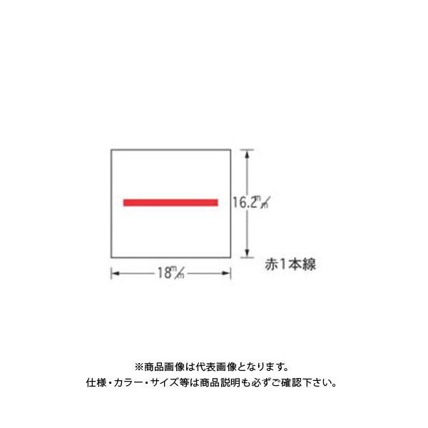 【メーカー】●サトー【仕様】●仕様：赤1本線●1巻入数：1500片●1片寸法：縦16.2×横18mm