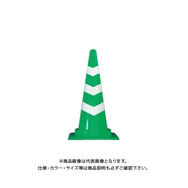 【メーカー】●安全興業(株)【特長】●反射材3段巻【仕様】●高さ：700mm●材質：PE樹脂●梱包数：25入●カラー：緑白3段【注意】※北海道、沖縄、離島は別途送料が掛かります。※ご購入の際は入数にご注意下さい。