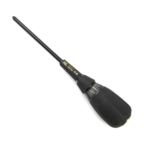 KUROKIN 安全貫通ドライバー 黒金 大型ナット付 先端 高精度ブラックポイント加工 マグネット付