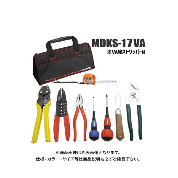 【メーカー名】●（株）マーベル【特長】●第1種、第2種の技能試験を受験するための工具セット【仕様】■セット内容●MH-17S 圧着工具●MVA-1620 VA線ストリッパー●+2-100 プラスドライバー●-5.5-100 マイナスドライバ...