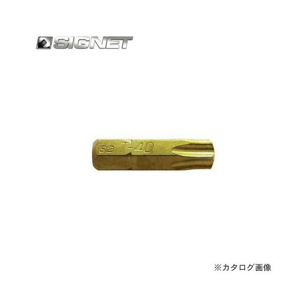 ※画像はイメージになります、商品説明をご確認下さい。【特長】●サイズ(TX)：40●耐久性に優れたチタンコーティングを施したビット。【仕様】●差込角(”HEX)：1/4●全長(mm)：25