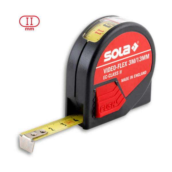 ソラ SOLa オーストラリア製 ヨーロッパ老舗ブランド 輸入工具 コンベックス 巻尺 メジャー リリースボタン付