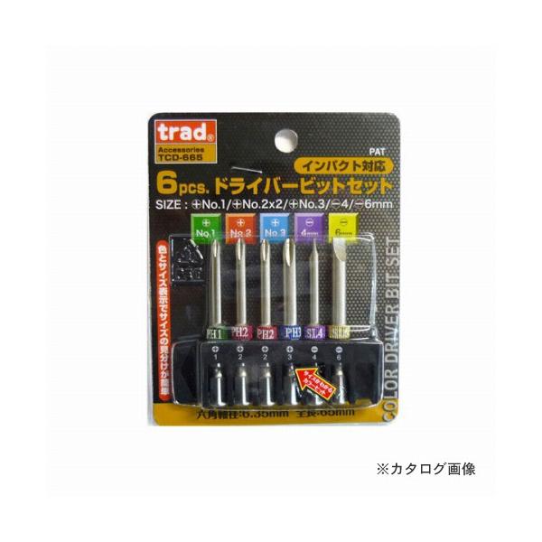 【メーカー名】●三共コーポレーション【特長】●色とサイズ表示でサイズの見分けが簡単！インパクトドライバー対応【仕様】●全長/65mm●六角軸径/6.35mm●セット内容/65mm片頭ビット　No1×1本、65mm片頭ビット　No2×2本、6...