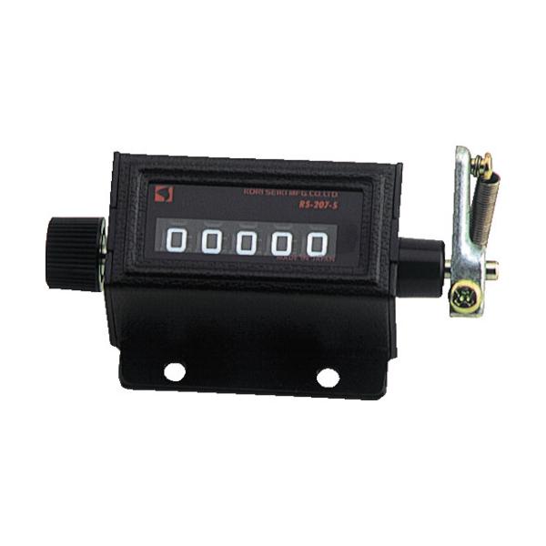 【メーカー】●（株）古里精機製作所【仕様】●計数範囲：9999●リセット方式：つまみ式●取付寸法(mm)(前後×左右×穴径)：37×30×4.2●回転方向：右軸正回転●計数速度(cpm)：600●リセット方式：つまみ式●計算最大速度600回...