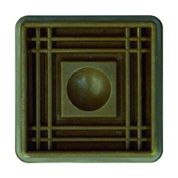 【メーカー】●（株）光【仕様】●色：茶●幅(mm)：50●奥行(mm)：50●高さ(mm)：10●内径(mm)：内径40●耐荷重：15kg●内径：40mm角【材質・仕上げ】●天然ゴム【質量】●32.000G