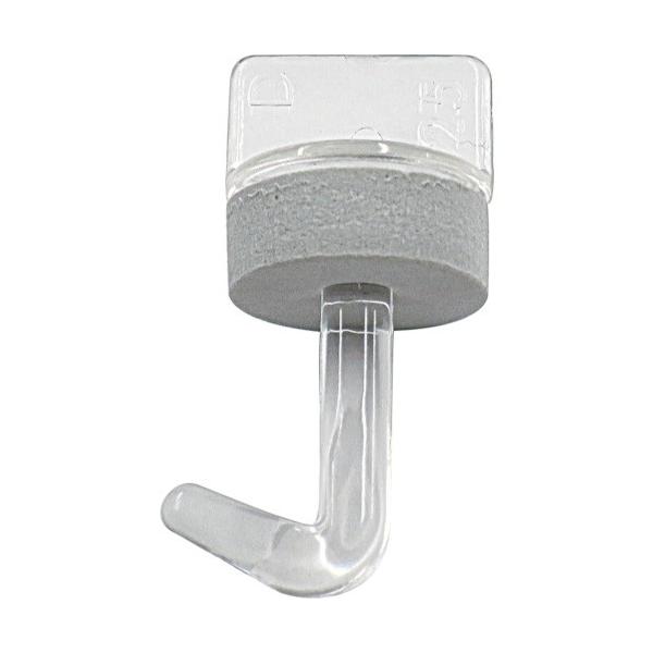 【メーカー】●（株）ダイドーハント【仕様】●色：クリア●長さ(mm)：23●厚さ(mm)：2●A(mm)：16.7●ボルトねじ径：7.5●亀座(外径)(mm)：20●胴部径d(mm)：5●全長(mm)：40【材質・仕上げ】●フック：ポリカー...