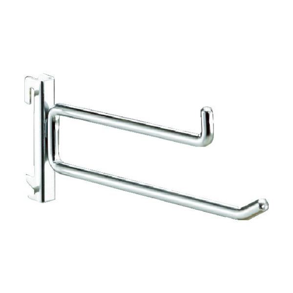 【メーカー】●三協立山（株）タテヤマアドバンス社関西支店【仕様】●品名：ネット用十手フック　6φ−100●フック寸法 径×長さ(mm)：6×100●最大積載量(kg/本)：3●間口(mm)：6●奥行(mm)：100●最大積載量(kg/台)：...