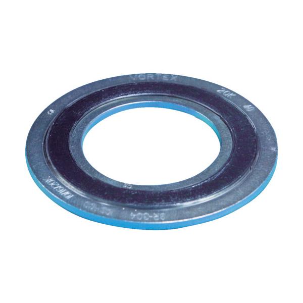 【メーカー】●ニチアス（株）【仕様】●呼び径A：65●呼び径B：2 1/2●内径(mm)：77●外径(mm)：124●厚さ(mm)：4.5●使用圧力(K)：10/20●内外輪SPCC(炭素鋼)付き渦巻型ガスケット●使用温度範囲：-240〜4...