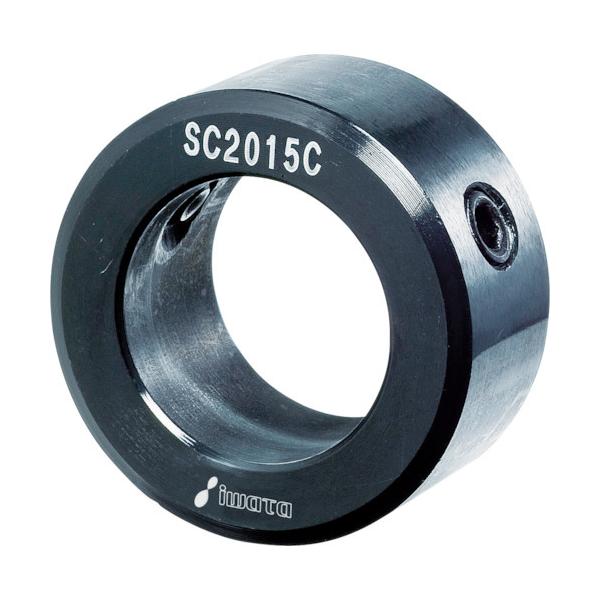 【メーカー】●(株)岩田製作所【仕様】●内径(mm)：6●外径(mm)：12●総幅(mm)：5●締付ねじ：M3×3【材質・仕上げ】●炭素鋼(S45C)【質量】●3.000G