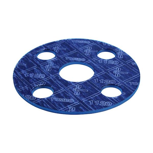 【メーカー】●ニチアス（株）【仕様】●呼び径A：15●呼び径B：1/2●内径(mm)：22●外径(mm)：80●厚さ(mm)：1.5●使用圧力(K)：5●ボルト穴中心径(mm)：60●ボルト穴数(個)：4●ボルト穴径(mm)：12●使用温度...