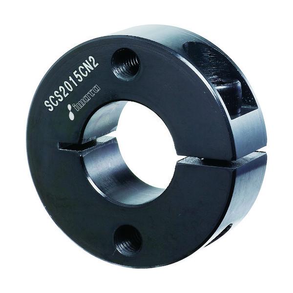 【メーカー】●（株）岩田製作所【仕様】●内径(mm)：15●外径(mm)：40●総幅(mm)：15●締付ねじ：M6×20●２ネジタイプ【材質・仕上げ】●炭素鋼（S45C）【質量】●113.000G