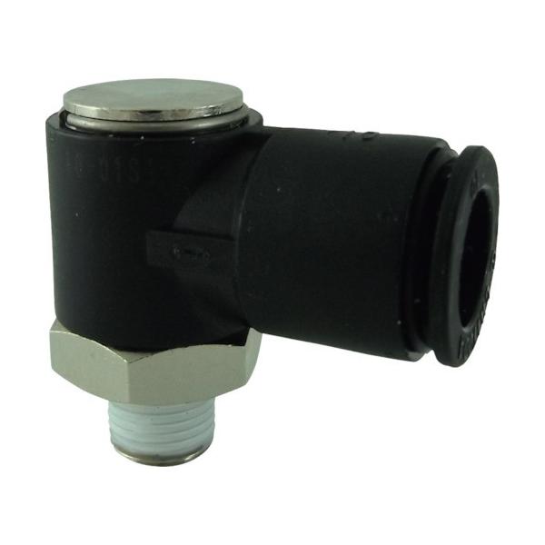 【メーカー】●千代田通商（株）【仕様】●適合チューブ外径D(mm)：10●接続口径：R1/8●六角対辺(mm)：17●使用圧力：1MPa(空気)、0.3MPa(水)●使用流体：空気、水●流体温度(℃)：-5〜60℃(空気)、5〜40℃(水)...