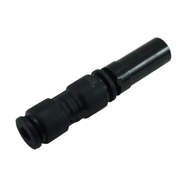 【メーカー】●千代田通商（株）【仕様】●使用圧力：1MPa(空気)、0.3MPa(水)●使用流体：空気、水●適合チューブ内径D(mm)：4●ジョイント径E(mm)：8●流体温度(℃)：-5〜60℃(空気)、5〜40℃(水)【材質・仕上げ】●...