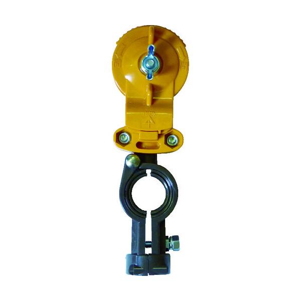 【メーカー】●未来工業（株）【仕様】●耐荷重(kgf)：7●適合ケーブル径(mm)：20〜30●吊り数：1●H(mm)：159●P(mm)：83●タイプ：メッセンジャーワイヤ用●許容荷重(daN)：2.94●適合メッセンジャーワイヤ径：3〜...