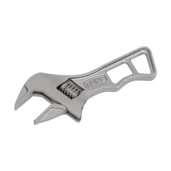 【メーカー】●ＴＯＮＥ（株）【仕様】●色：シルバー●全長(mm)：110●最大口開き(mm)：26【材質・仕上げ】●構造用鋼●表面処理：メッキ処理【質量】●80.000G