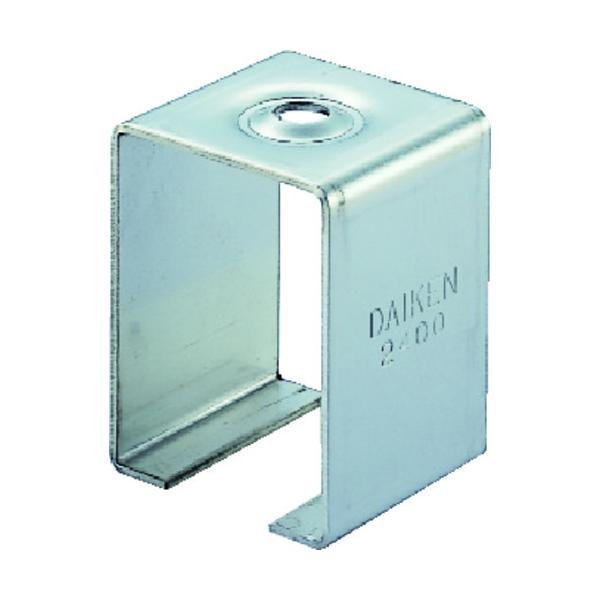 【メーカー】●（株）ダイケン【仕様】●品名：天井受下●適合レール：3号●板厚(mm)：2●A(mm)：68●B(mm)：51●E(mm)：48●穴径(mm)：10.5●適合ボルト：M8皿ボルト●F(mm)：14●組み付けには下表サイズの皿ボ...