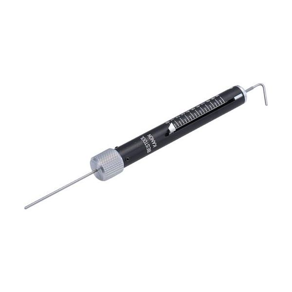 【メーカー】●（株）中村製作所【仕様】●測定範囲(cN)：0〜5000●最小目盛(cN)：100●許容最大荷重(cN)：5000●全長(mm)：340●水平時誤差(cN)：100●精度：±1目盛【注意】●水平状態にてご使用の場合は、水平時誤...