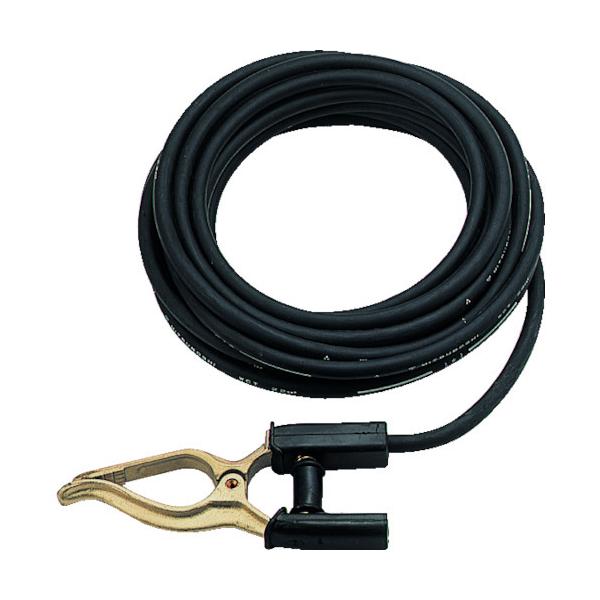【メーカー】●トラスコ中山（株）【仕様】●適合電流(A)：170〜240●使用電線(［［ＭＭ２］］)：WCT-38●ケーブル長(m)：10【材質・仕上げ】●導線用天然ゴム・導体【セット内容・付属品】●アースクリップ（TEC-300）●φ8丸...