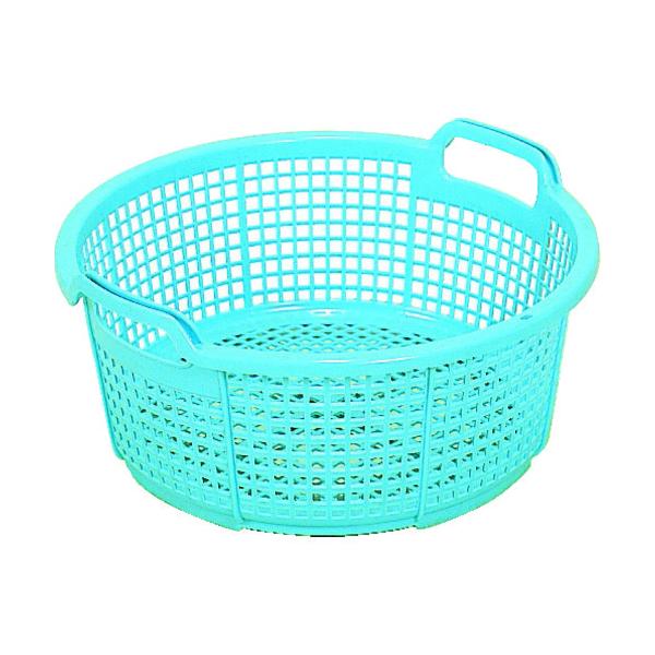 【メーカー】●三甲（株）【仕様】●色：ライトブルー●外形寸法(mm)高さ：191●外形寸法(mm)外径：450●タイプ：手付●有効内寸(mm)間口：361●有効内寸(mm)奥行：361●有効内寸(mm)高さ：150●容量(L)：17.7【材...