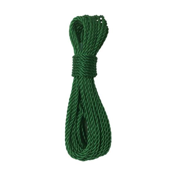 【メーカー】●(株)ユタカメイク【仕様】●色：緑●線径(mm)：4●長さ(m)：10●包装形態：袋入【材質・仕上げ】●ポリエチレン(PE)【質量】●0.070KG