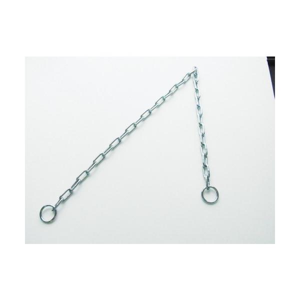 【メーカー】●（株）ニッサチェイン【仕様】●線径d(mm)：4.8●内長P(mm)：27●内幅W(mm)：7●全長(mm)：600【材質・仕上げ】●スチール●表面処理:ユニクロメッキ仕上げ【質量】●250.000G