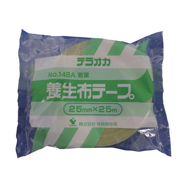 【メーカー】●(株)寺岡製作所【仕様】●色：ライトグリーン●幅(mm)：25●長さ(m)：25●厚さ(mm)：0.32●粘着力：3.53N/10mm●引張強度：73.56N/10mm●芯径：3インチ(76mm)【材質・仕上げ】●基材：スフ●...