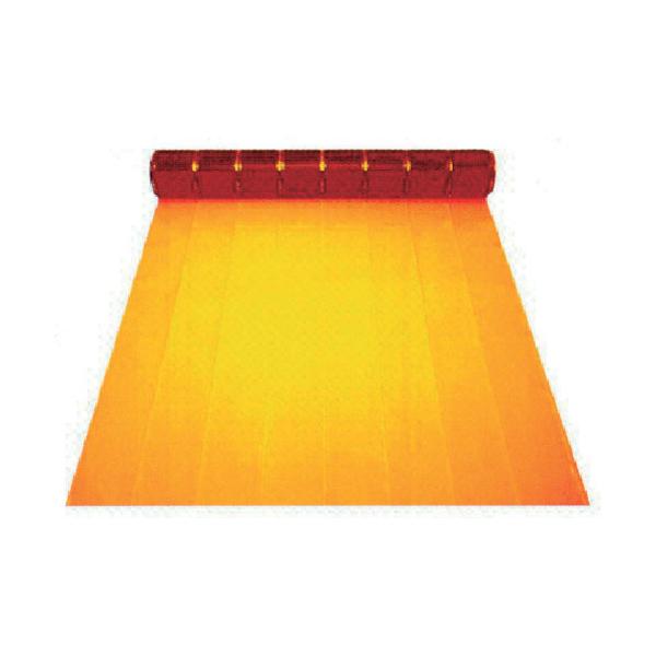 【メーカー】●アキレス（株）【仕様】●色：オレンジ●幅(mm)：1180●長さ(m)：12●厚さ(mm)：1.3●タイプ：防炎性+防虫●アコーディオン式●防炎性(OR-RU2・3・4)は消防法施行令第4条の3に適合●カーテン加工も承ります【...