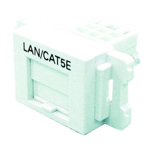 【メーカー】●パンドウイットコーポレーション【仕様】●色：ホワイト●カテゴリ：Cat5e●種類：カテゴリー5e●ポート数：1●縦(mm)：32.3●横(mm)：43.94●厚さ(mm)：32.25●印字：LAN/CAT5E●カテゴリ3、5、...