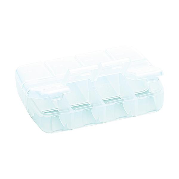 【メーカー】●（株）リングスター【仕様】●色：クリア●有効内寸(mm)間口：74●有効内寸(mm)奥行：56●有効内寸(mm)高さ：16●コマ数：8●外形寸法(mm)奥行：67●外形寸法(mm)間口：90●外形寸法(mm)高さ：23●仕切あ...