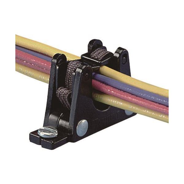 【メーカー】●パンドウイットコーポレーション【仕様】●色：黒●縦(mm)：14.2●横(mm)：49.8●高さ(mm)：25.4●使用ねじ寸法：M2.5●最大結束径(mm)：12.7●固定方法：M2.5ねじ●A(mm)：25.4●寸法(mm...