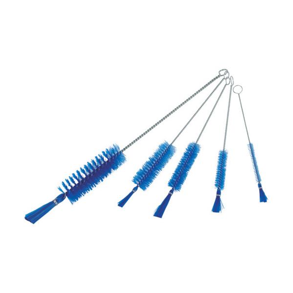 【メーカー】●トラスコ中山（株）【仕様】●色：青●全長(mm)：220●毛幅(mm)：70●毛丈(mm)：22●端毛長さ(mm)：35【材質・仕上げ】●毛:ポリブチレンテレフタレート（PBT）●柄:ステンレス【質量】●6.000G