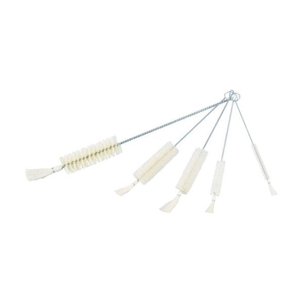 【メーカー】●トラスコ中山（株）【仕様】●色：白●全長(mm)：190●毛幅(mm)：50●毛丈(mm)：12【材質・仕上げ】●毛:山羊毛●柄:スチール【質量】●4.000G