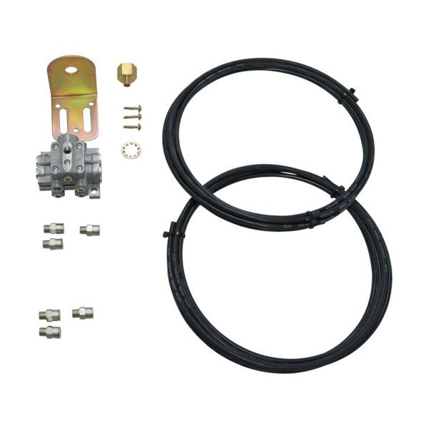 【メーカー】●パルサールブ社【仕様】●給油箇所：3ポイント●構成部品：A002(3/8インチF×1/8インチMアダプター)：1ヶ●B002(本体装着ブラケット)：1ヶ●B051(本体装着金具固定用ネジ(M8×25))：3ヶ●B058(歯付き...