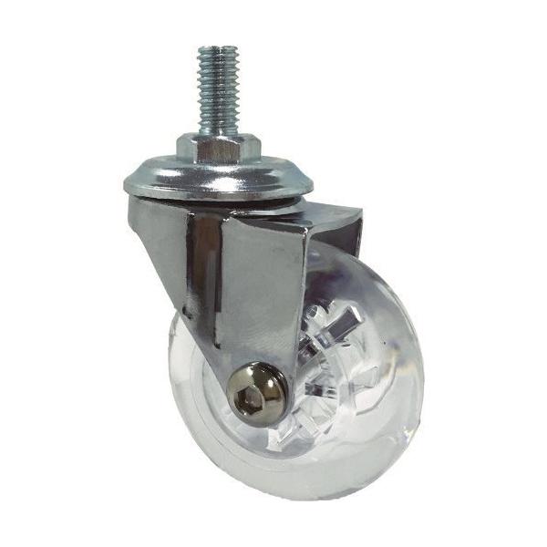 【メーカー】●ＳＡＭＳＯＮＧ　ＣＡＳＴＥＲ【仕様】●車輪径D(mm)：35●タイプ：自在式●許容荷重(daN)：31.4●許容荷重(kgf)：32●車輪幅(mm)：23●取付高H(mm)：53.5●軸長L(mm)：15●ねじT：M8●ねじピ...