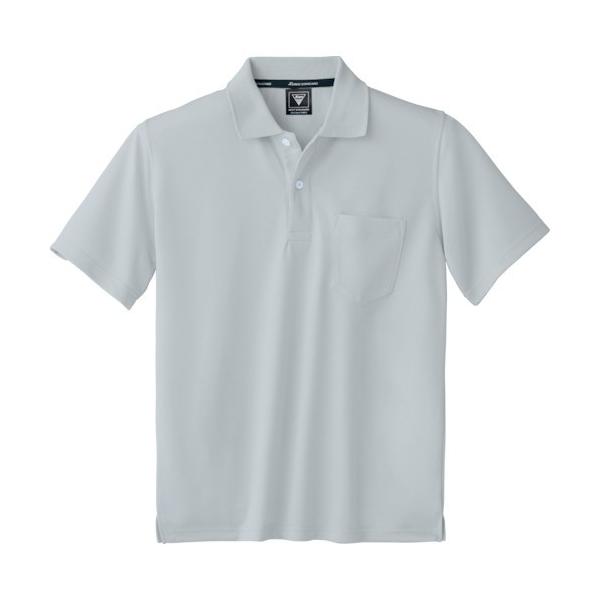 【メーカー】●（株）ジーベック【仕様】●色：シルバーグレー●サイズ：M●着丈(cm)：66●胸囲(cm)：100●袖丈(cm)：24●肩幅(cm)：45●吸汗性抜群●速乾性抜群●消臭機能付き【材質・仕上げ】●ポリエステル100％【質量】●1...