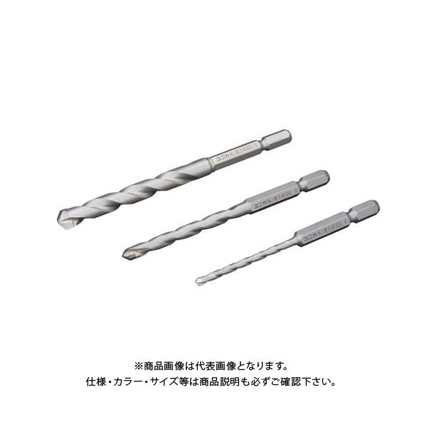 【メーカー名】●ユニカ（株）【特長】●シャンクから刃先まで一体形状の為、刃先のぶれやびびりが無く、適確な穿孔が可能。●左右非対称刃先に加え、特殊シンニング研磨により、滑りやすい鉄板を含む幅広い被削材にもマルチに対応。●鉄板＋モルタル、ステン...