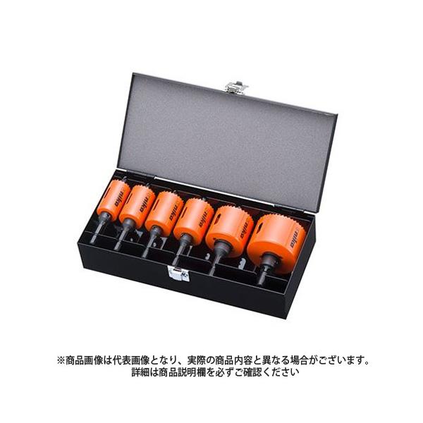 【メーカー名】●ユニカ（株）【特長】●携帯、収納に便利なツールボックスセット【仕様】●セット口径：（電気工事用セット）：21/27/33/42/53mm×各１本