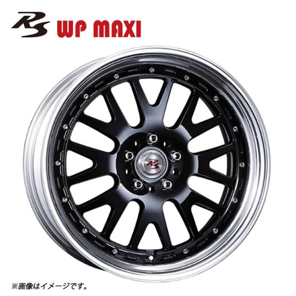 RS WP MAXI 2PEICE High Disk ホイール 1本 単品 新品サイズ：19インチ 5H112 8J+34〜-3 8J-19 +34〜-3 5H-112セット内容：センターキャップ・L型バルブ特記事項：※18inch フル...