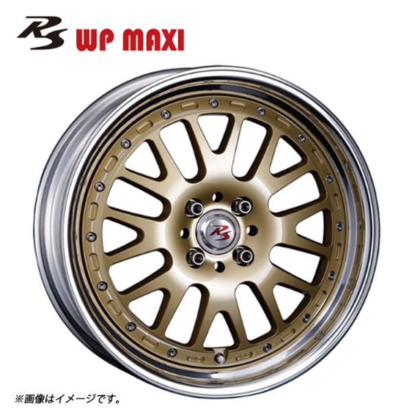 RS WP MAXI 2PEICE High Disk ホイール 1本 単品 新品サイズ：18インチ 5H110 7.5J+32〜19 7.5J-18 +32〜19 5H-110セット内容：センターキャップ・L型バルブ特記事項：※18inc...