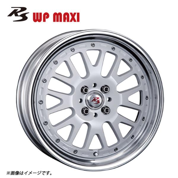 RS WP MAXI 2PEICE High Disk ホイール 1本 単品 新品サイズ：18インチ 5H108 7J+26〜20 7J-18 +26〜20 5H-108 18インチ 5H108 7J 7J+26〜20 5穴セット内容：セン...
