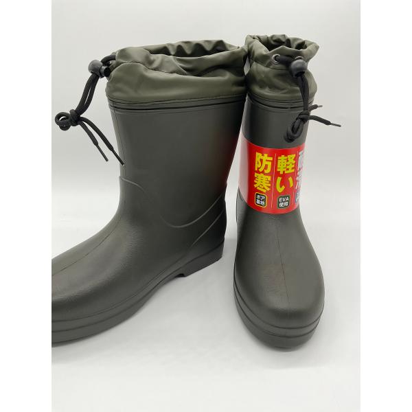 ※10,000円以上まとめてのお買い物は送料無料ですが、北海道の離島と沖縄県への発送のみ500円だけ送料をいただきます。ご購入後にこちらから追加の操作をいたします。力王　ショートタイプ防寒長靴 ER100USサイズ：SS（23cm）、S（2...
