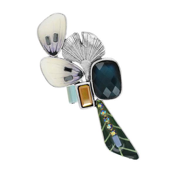 フレンチアクセサリーTARATATAイチョウのモチーフのブローチです。専用ポーチ付き！