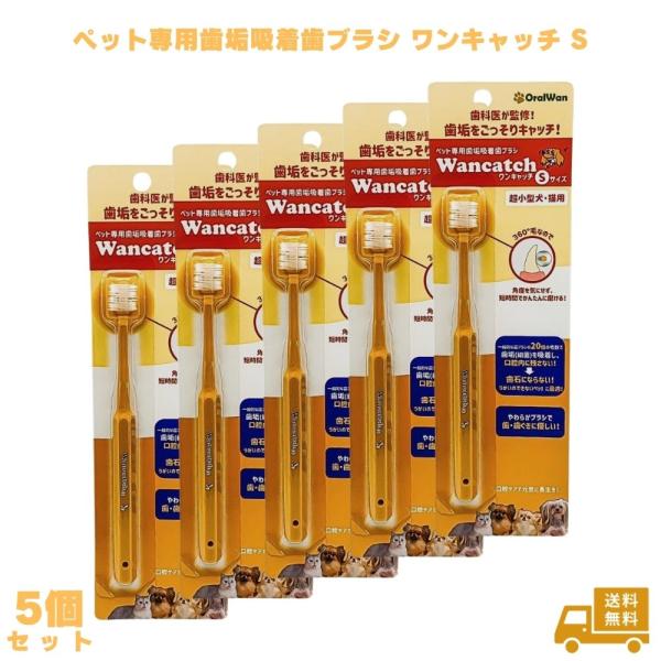 【Wancatchの優れた3つの特徴】・歯垢除去能力が高い! ! 歯垢を吸着し、口腔内に歯垢を残しません・360度毛なので、歯に当てやすく、かんたんに磨ける・やわらかブラシで歯・歯ぐきに優しい