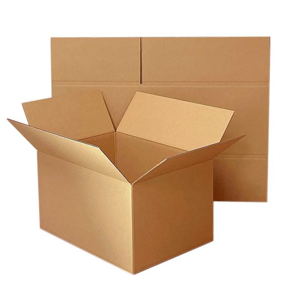 ・日本製　／　宅配便100サイズの段ボール箱・引っ越し、梱包、収納、保管などに便利・サイズ：外寸W 41×D 31×H 24cm　／　三辺合計：９６cm　(宅配便１００サイズ)・材質 ： Bフルート、K5＊強化120＊K5（ バージンパルプ...